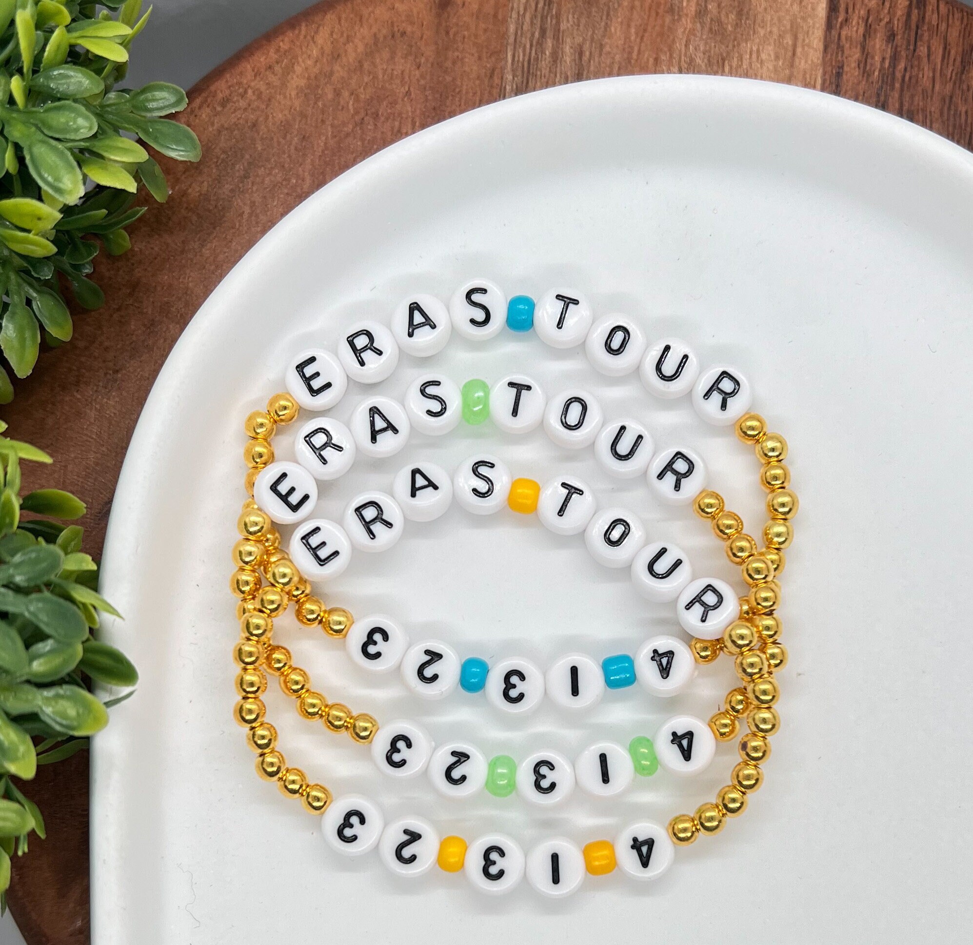 ERAS TOUR CUSTOM Date Bracelet Eras Tour Friendship Bracelets Eras Tour ...