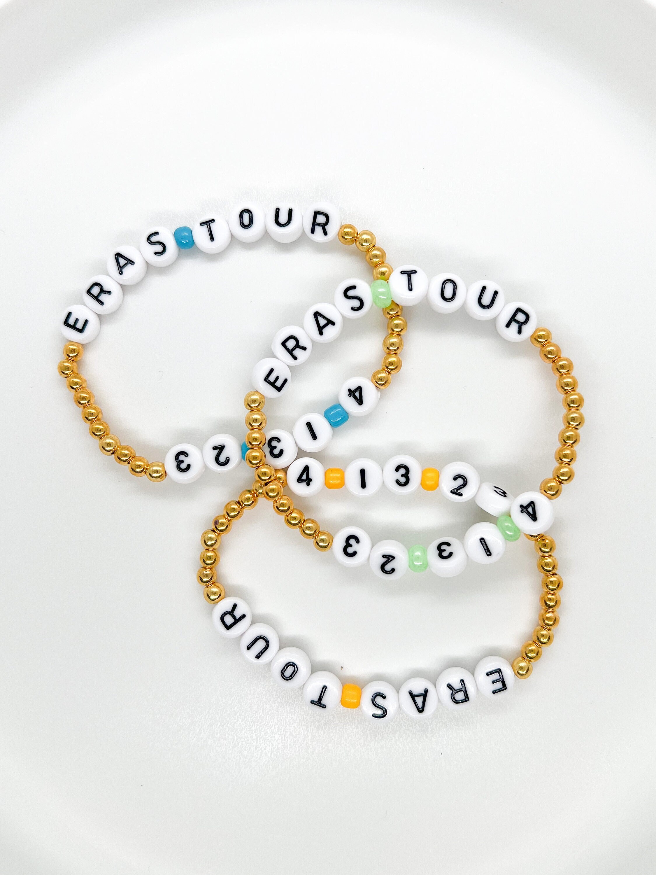 ERAS TOUR CUSTOM Date Bracelet Eras Tour Friendship Bracelets Eras Tour ...