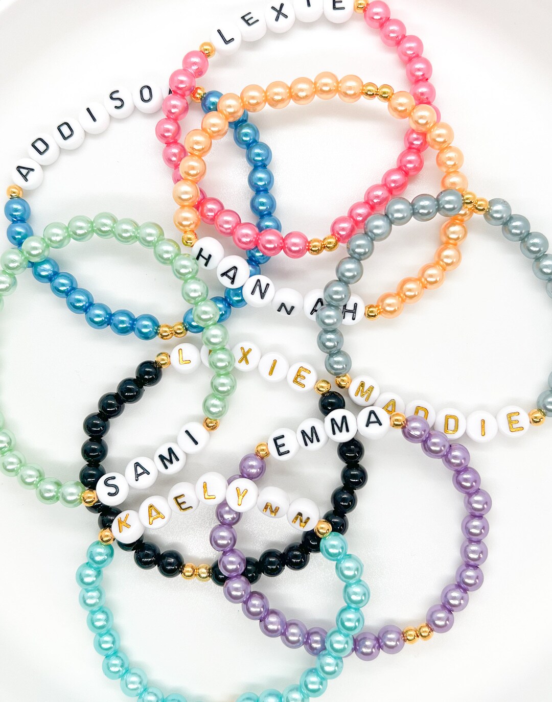 Custom Name Bracelet Friendship Bracelets Name Bracelet - Etsy