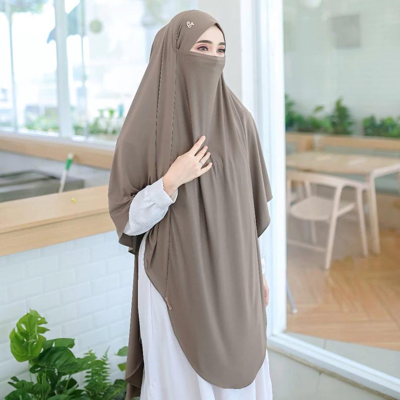 Instant Hijab French Khimar - Etsy