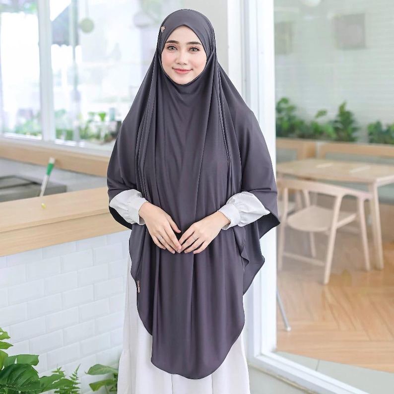 Instant Hijab French Khimar - Etsy