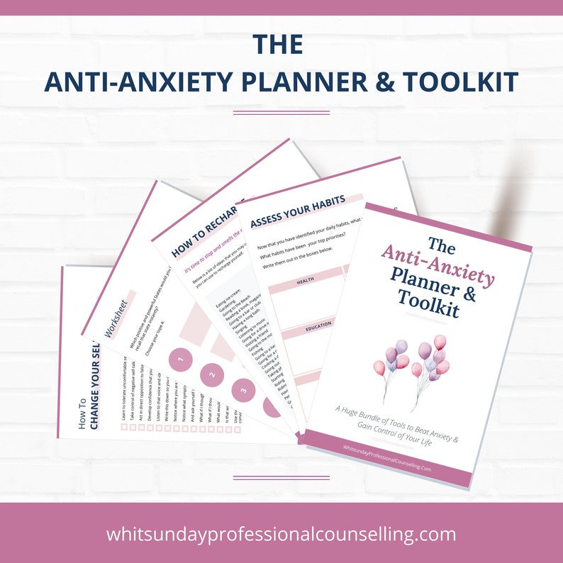 The Anti-anxiety Planner & Toolkit - Etsy