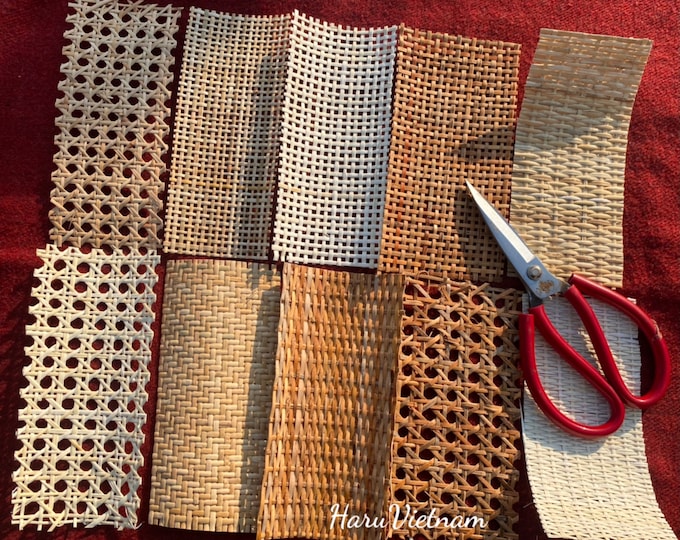 36 Wide, NATURAL Hexagon Weave Rattan Cane Webbing, Buy More Save More ...