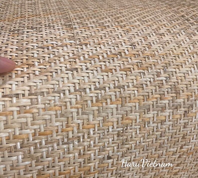 Luxury Premium Light Natural Closed Weave Cane Webbing, Natural Rattan ...