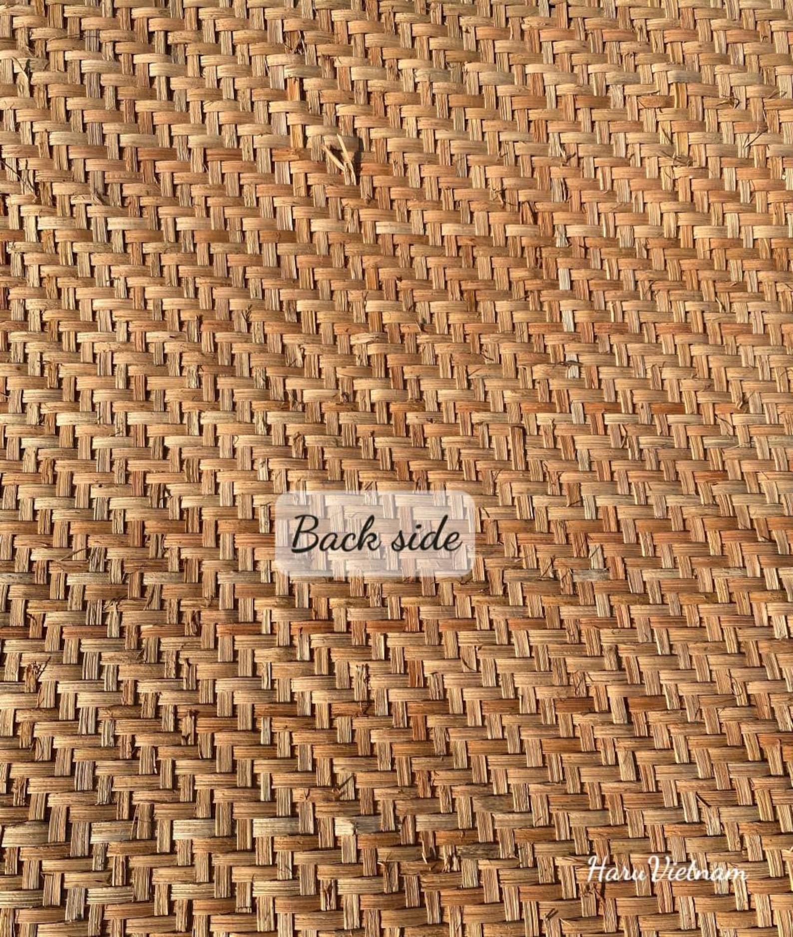 Luxury Premium Dark Natural Closed Weave Cane Webbing, Natural Rattan ...