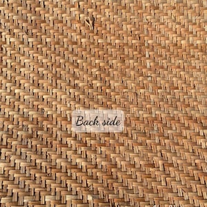 Luxury Premium Dark Natural Closed Weave Cane Webbing, Natural Rattan ...