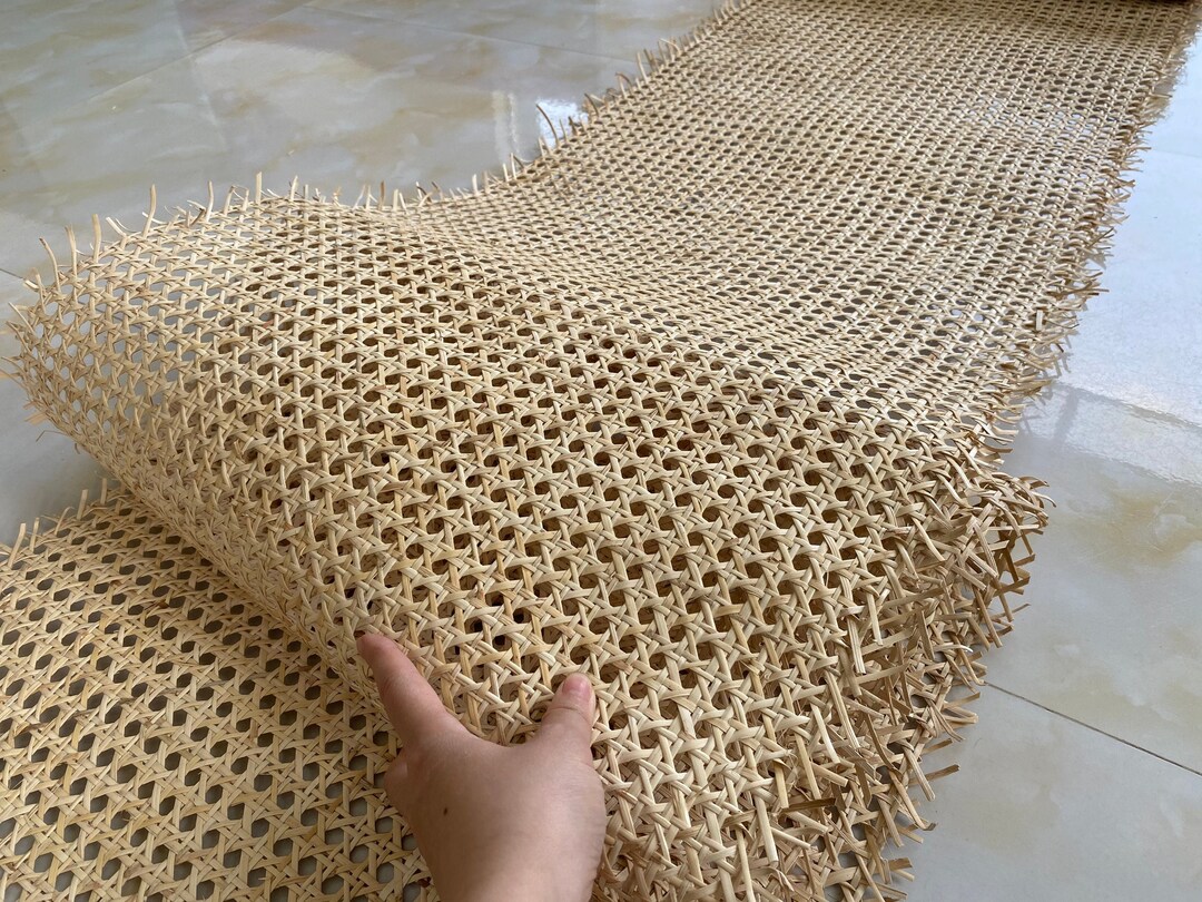 Rattan Cane Webbing 24'' Width Hexagon Natural Rattan Cane Webbing ...