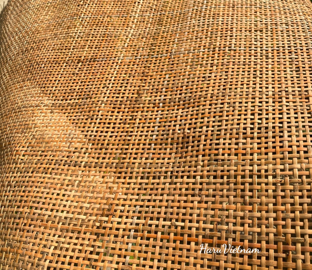 Webbing Rattan Cane 36'' (90 Cm) Width Dark Brown Rattan Webbing Cane ...