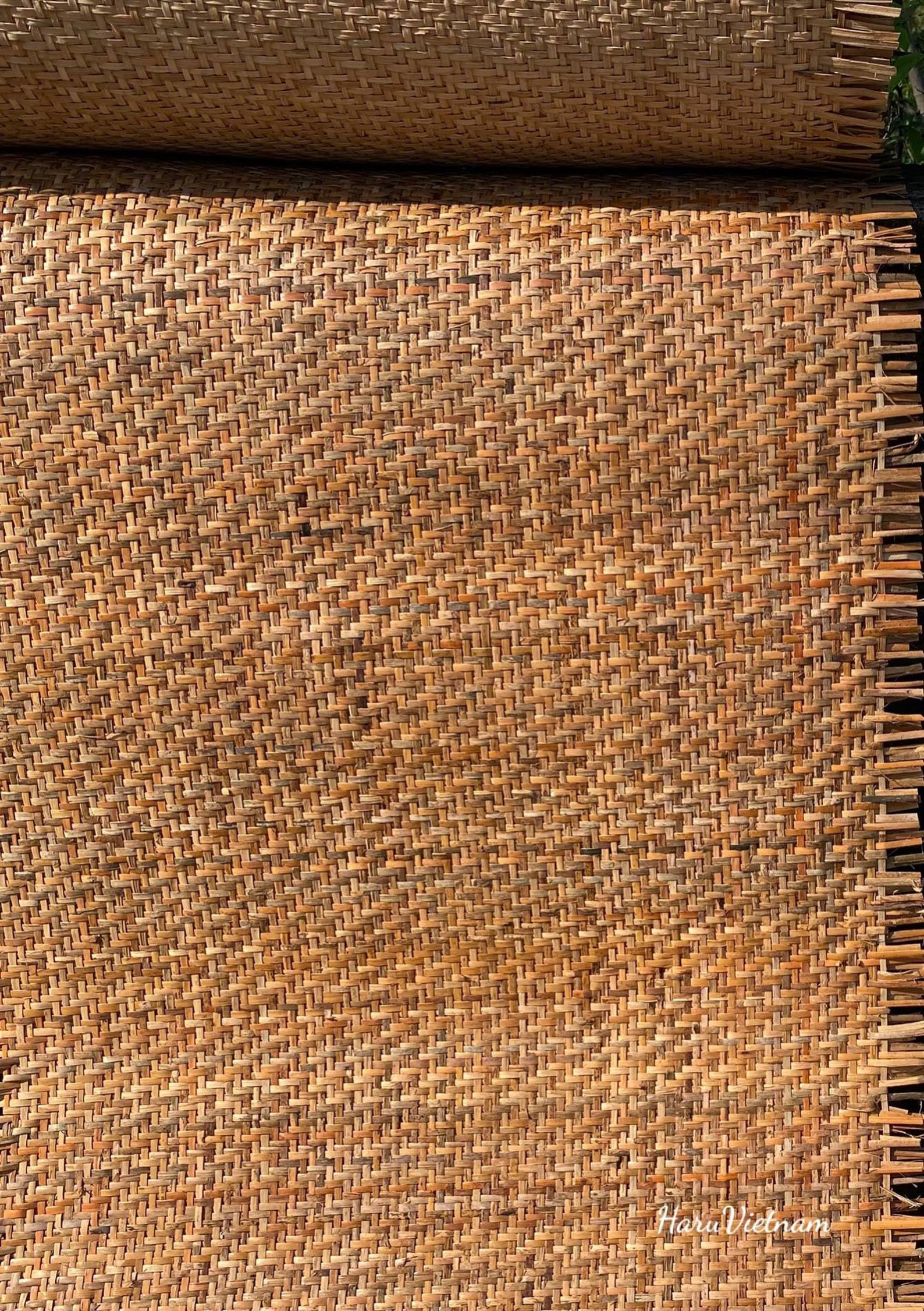 Luxury Premium Dark Natural Closed Weave Cane Webbing, Natural Rattan ...