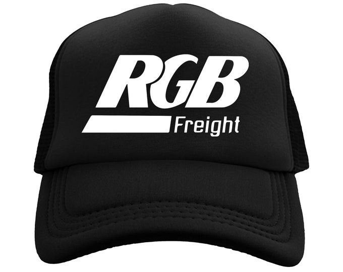 RGB Freight Trucker Hat - Etsy
