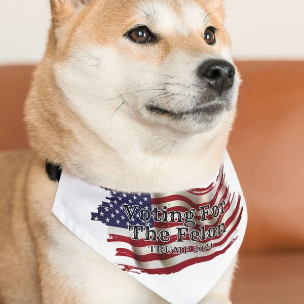 Donald Trump Dog Bandana - Etsy