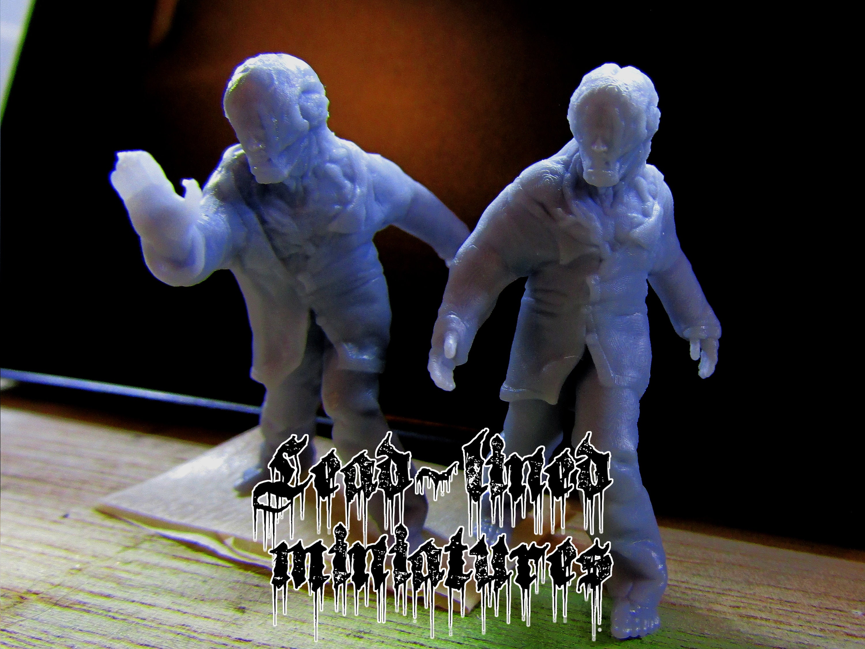 Controller Stalker Mutant Monster Miniatures 28mm Multiple Poses Heroic ...