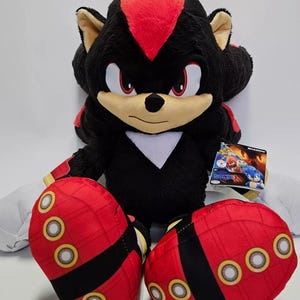 Life Size Shadow the Hedgehog Plush - Etsy