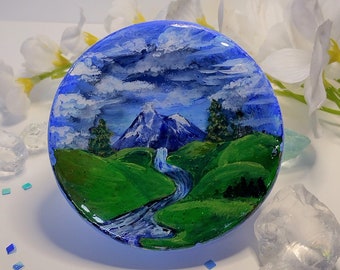 Resin Mountain Art - Etsy