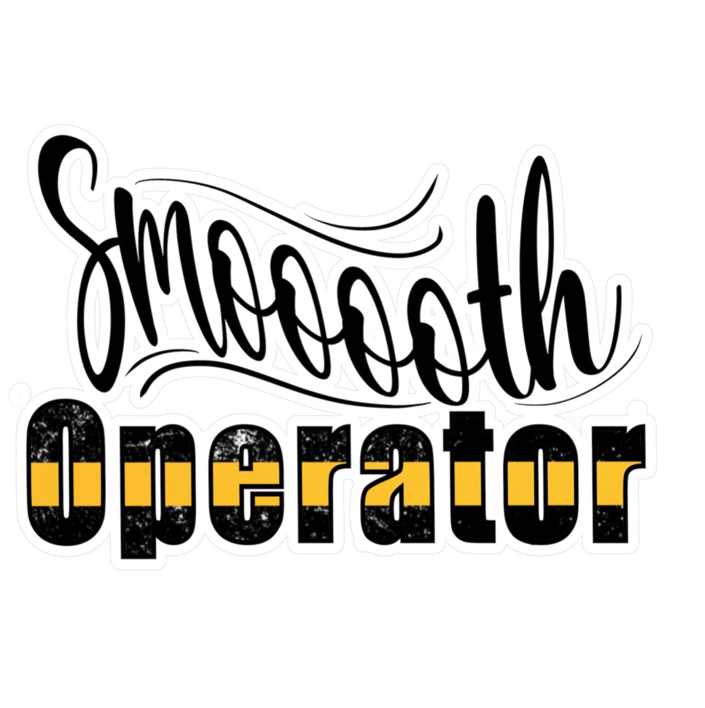 Smooth Operator Vinyl Decal Dispatch Sticker 911 Dispatcher Sticker for ...
