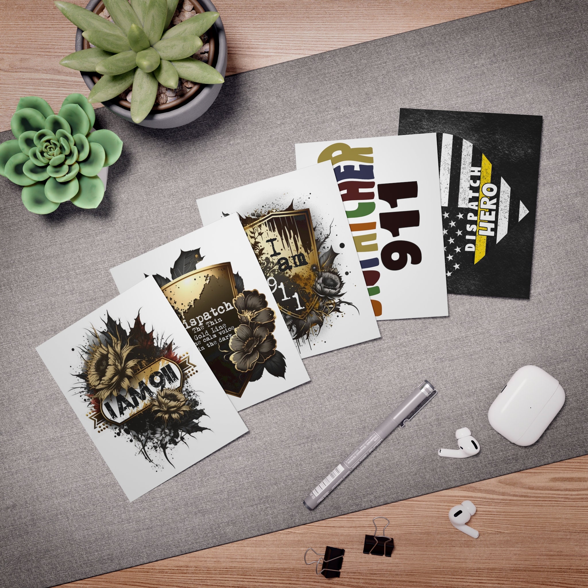 Thin Gold Line Dispatcher Appreciation Cards Gift Dispatcher First ...