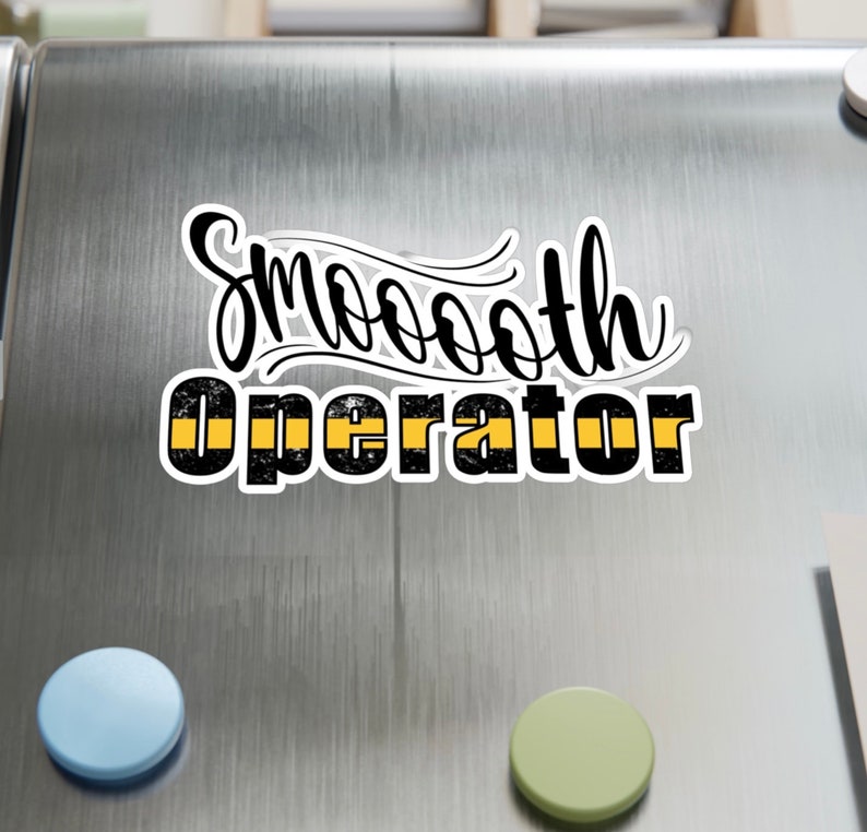 Smooth Operator Vinyl Decal Dispatch Sticker 911 Dispatcher Sticker for ...