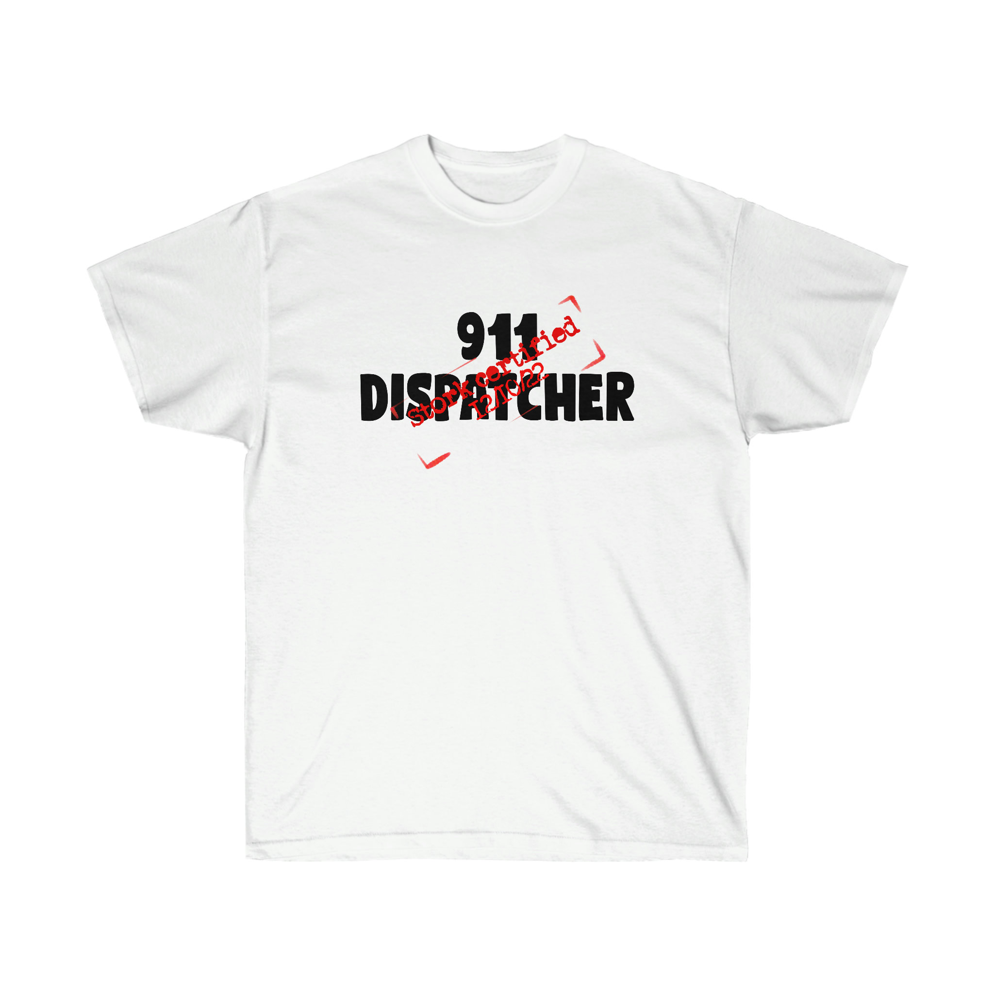 Customizable Stork Certified Shirt for 911 Police Dispatchers ...