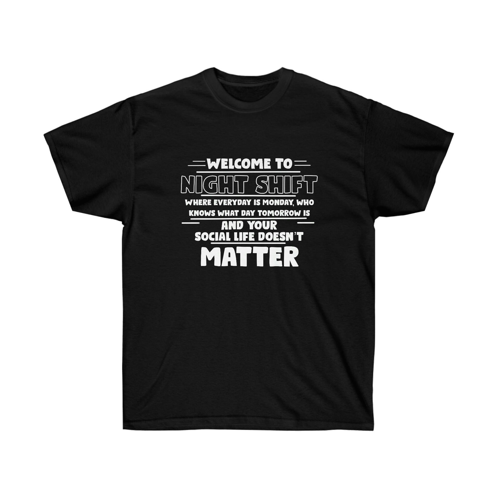 Welcome to Night Shift Funny 911 Dispatcher Shirt, Emergency Tee ...