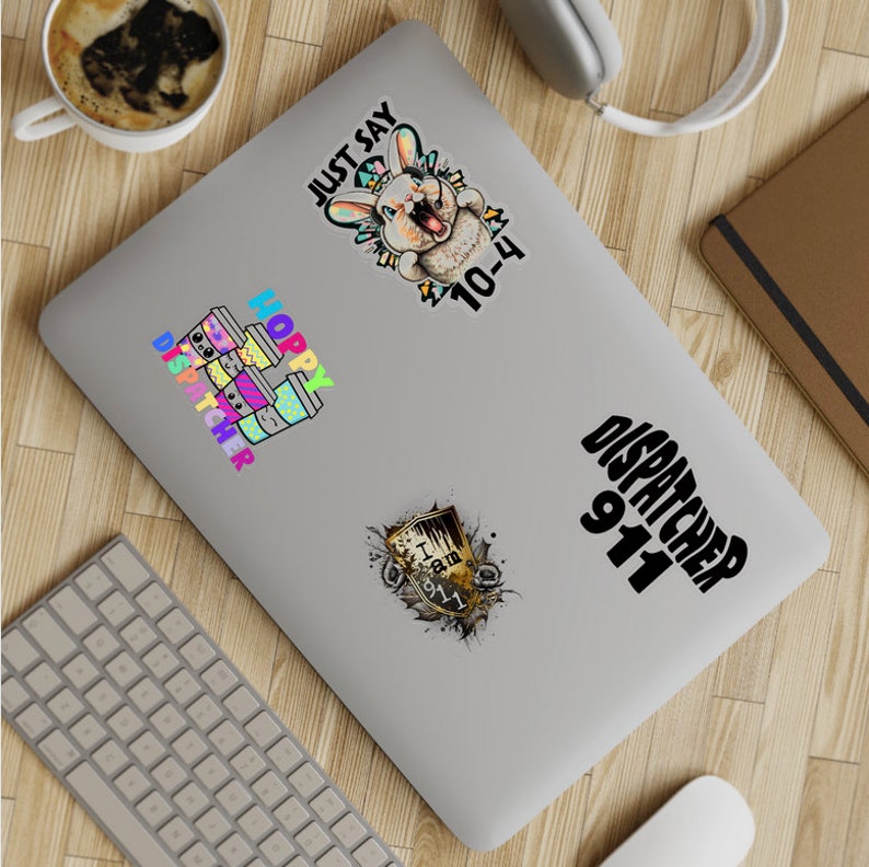 20 Pack of 911 Dispatch Stickers. Just Say 10-4, I Am 911, Hoppy ...