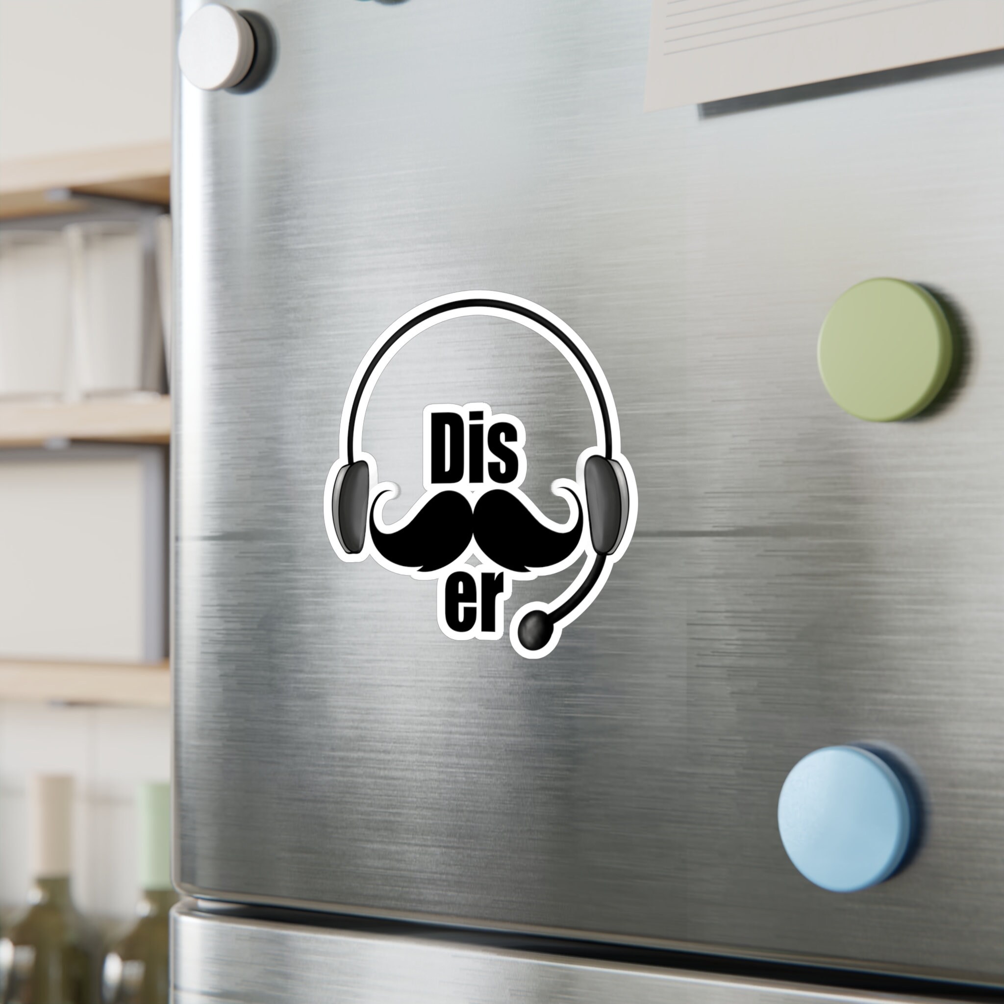 Dis Stache Er Sticker Funny Vinyl Decal Mustache Dispatch 911 ...