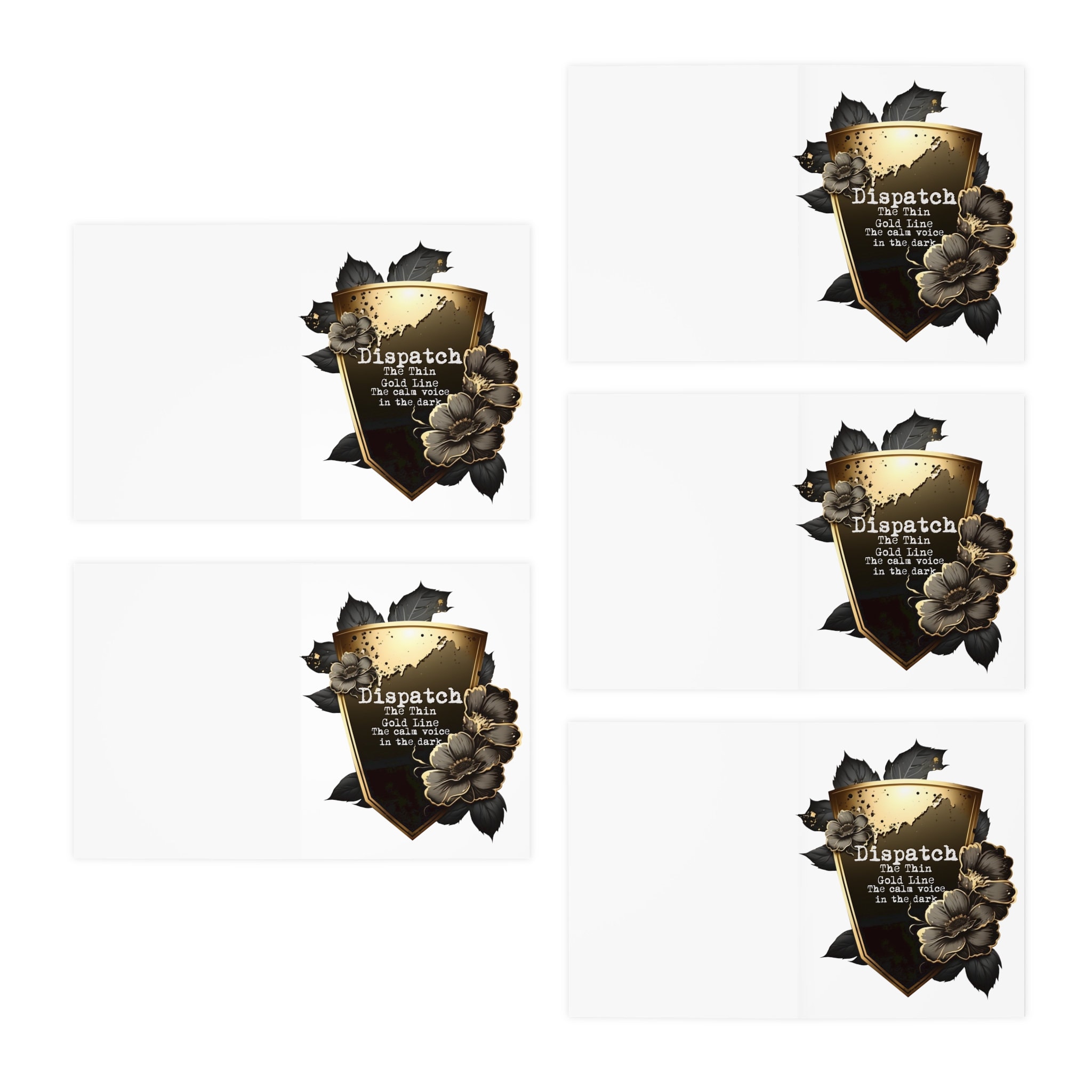 Thin Gold Line Dispatcher Appreciation Cards Gift Dispatcher First ...