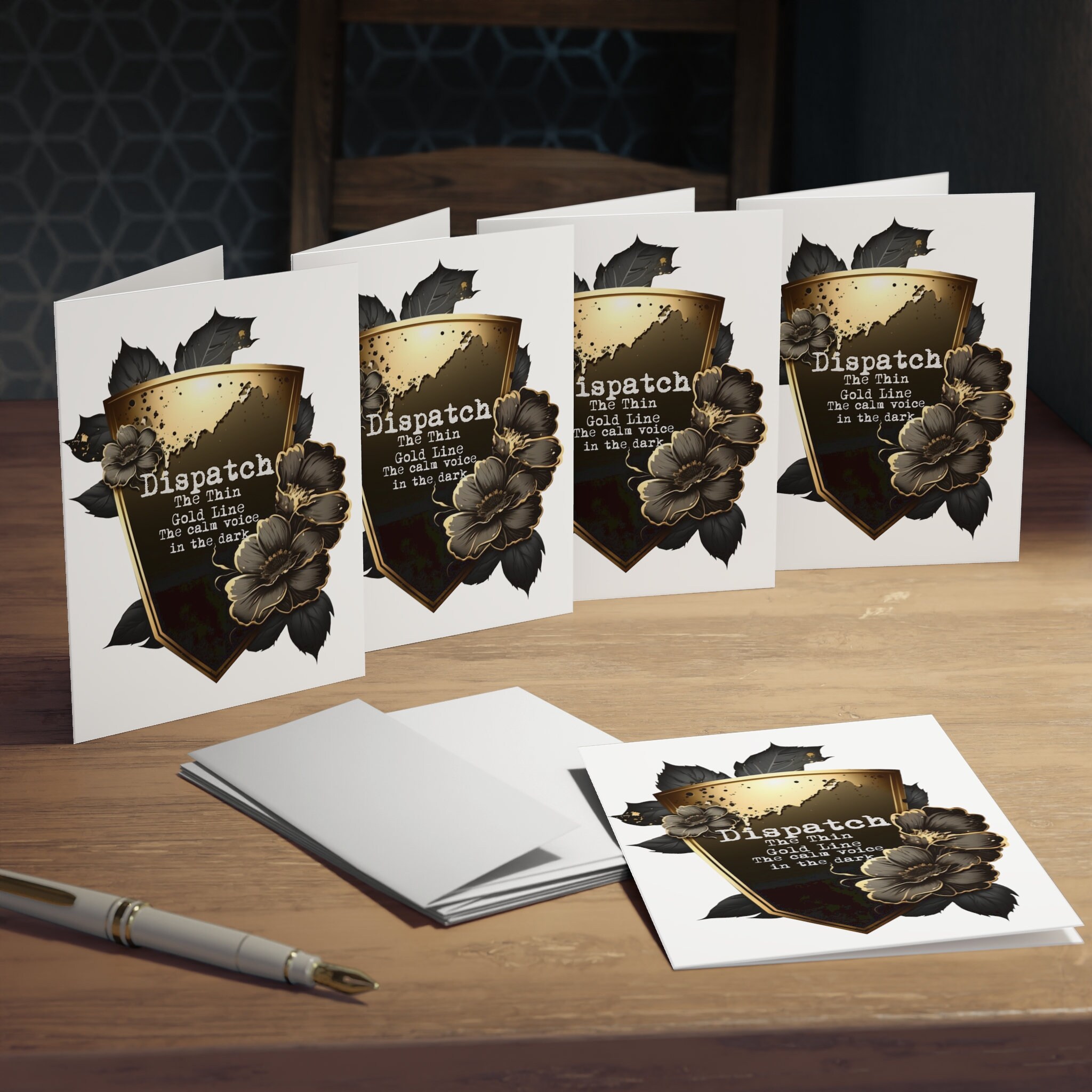 Thin Gold Line Dispatcher Appreciation Cards Gift Dispatcher First ...