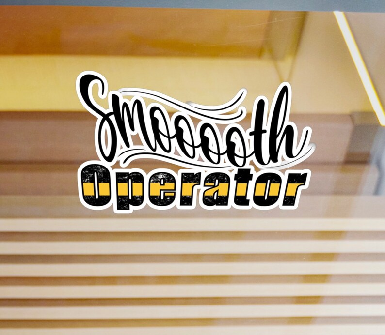 Smooth Operator Vinyl Decal Dispatch Sticker 911 Dispatcher Sticker for ...