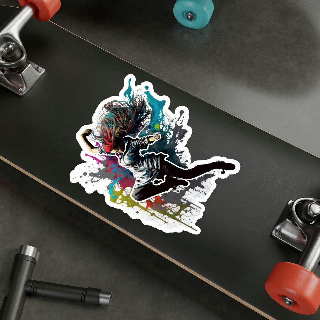 Hip Hop Dance Sticker Kiss-cut Vinyl Decals, Hip Hop Dancer, Hip Hop ...