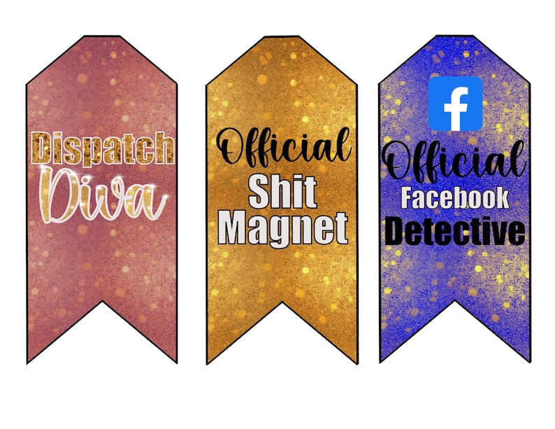 Funny 911 Dispatcher Appreciation Award Ribbons, Printable PDF ...
