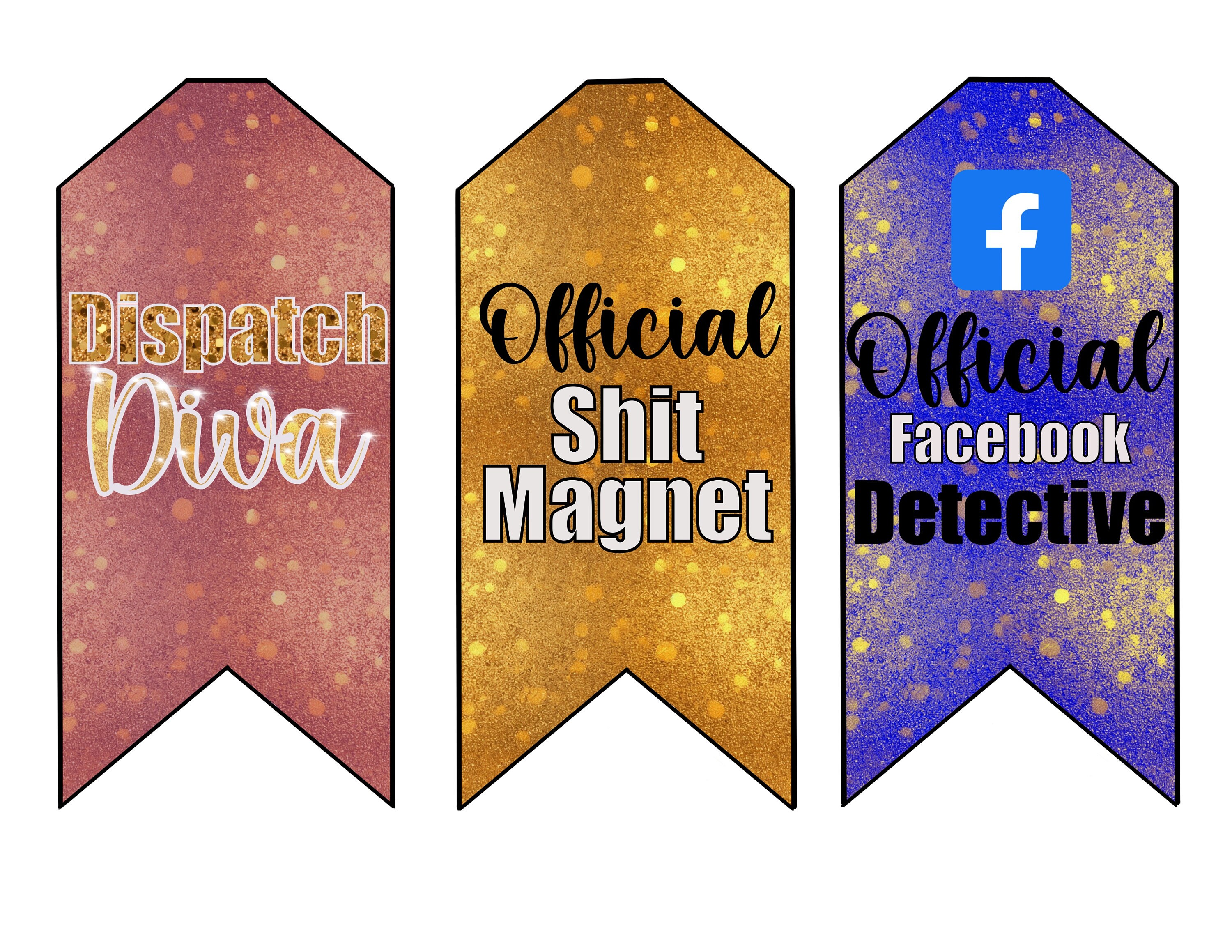 Funny 911 Dispatcher Appreciation Award Ribbons, Printable PDF ...