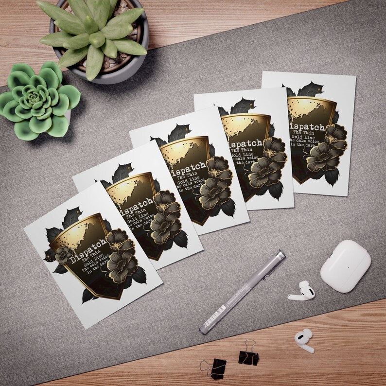 Thin Gold Line Dispatcher Appreciation Cards Gift Dispatcher First ...