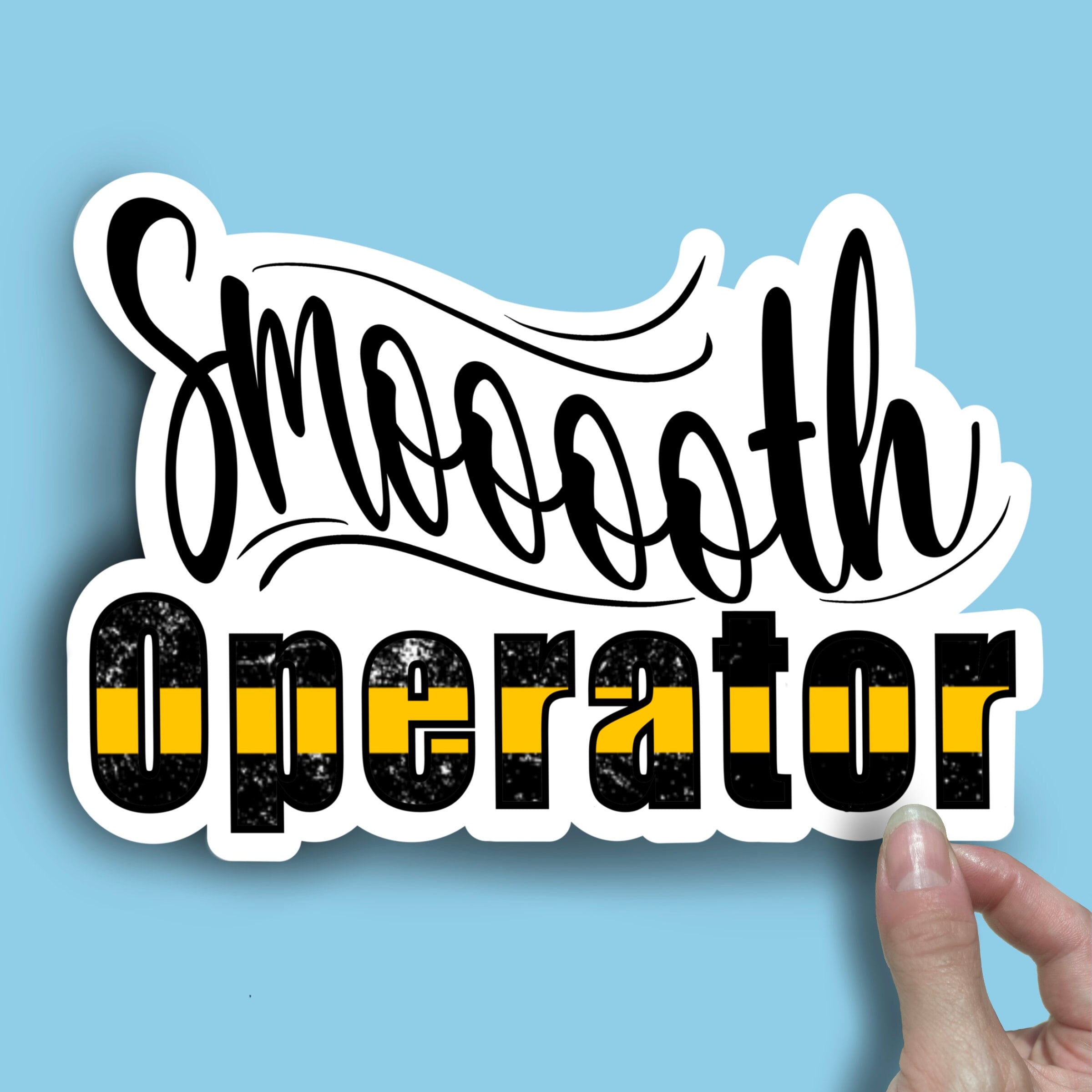 Smooth Operator Vinyl Decal Dispatch Sticker 911 Dispatcher Sticker for ...