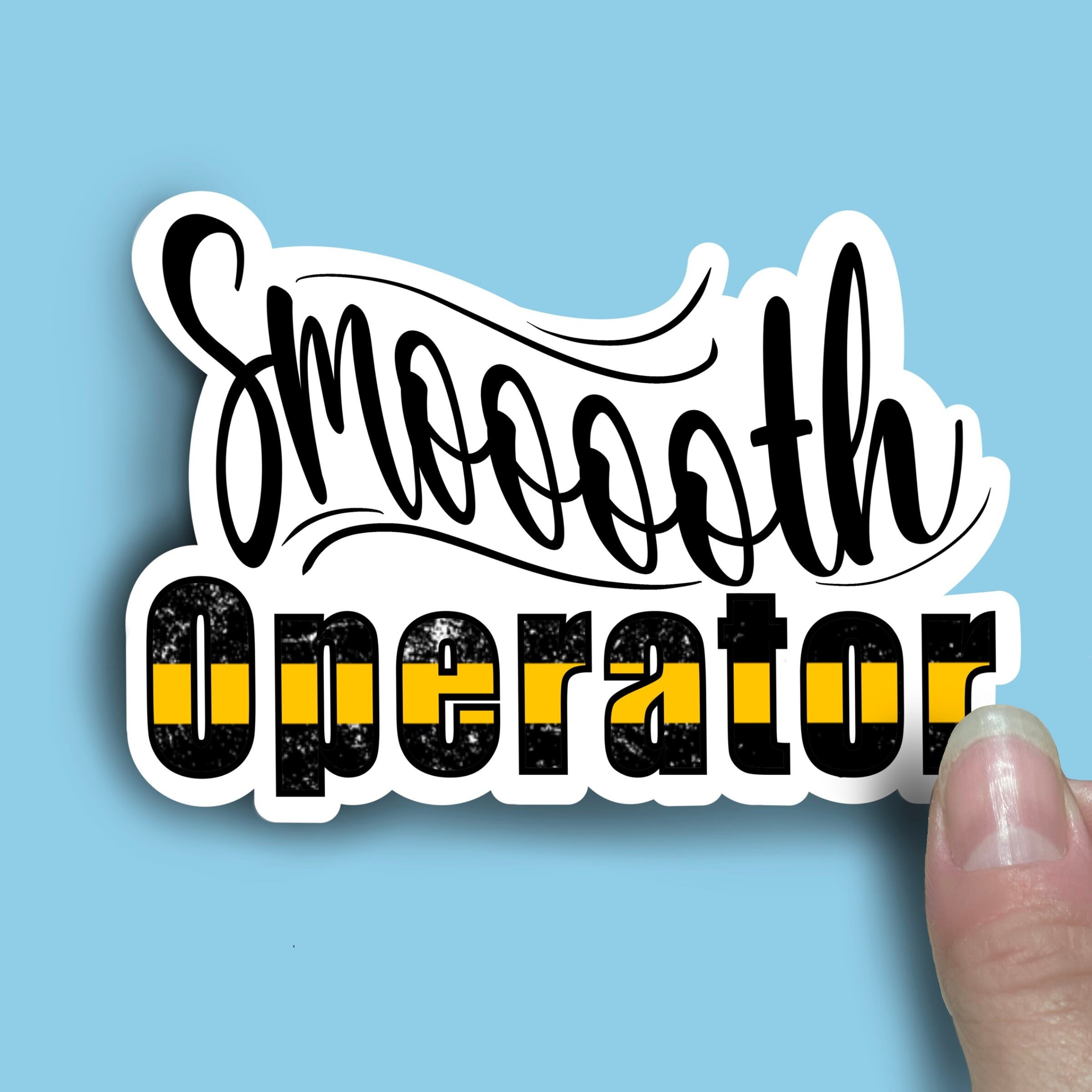 Smooth Operator Vinyl Decal Dispatch Sticker 911 Dispatcher Sticker for ...