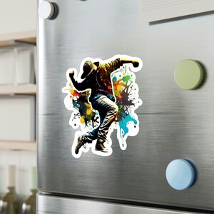 Hip Hop Dance Sticker Kiss-cut Vinyl Decals, Hip Hop Dancer, Hip Hop ...