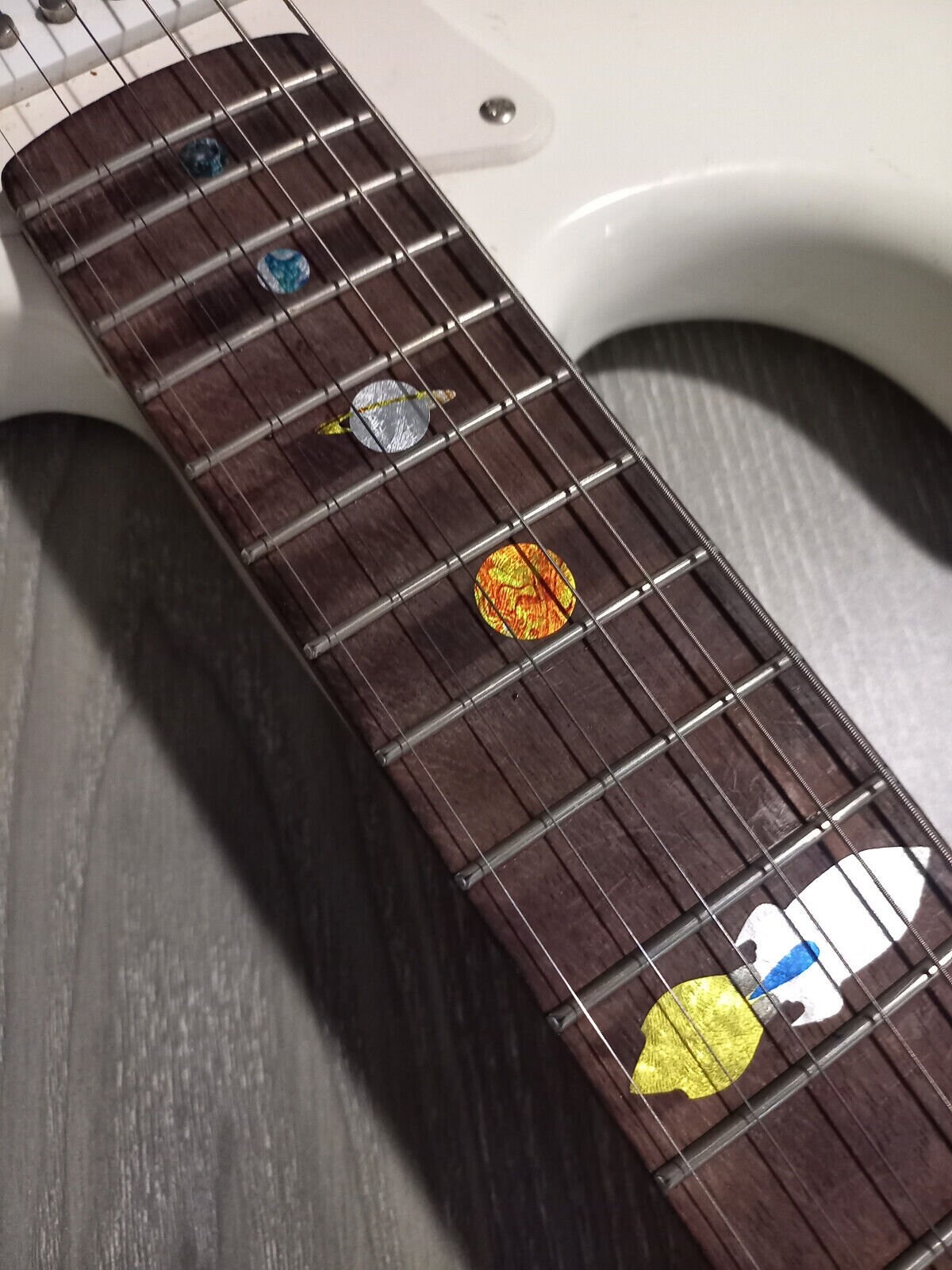 Planets Inlay Sticker Fretboard Set for Guitar or Bass - Etsy