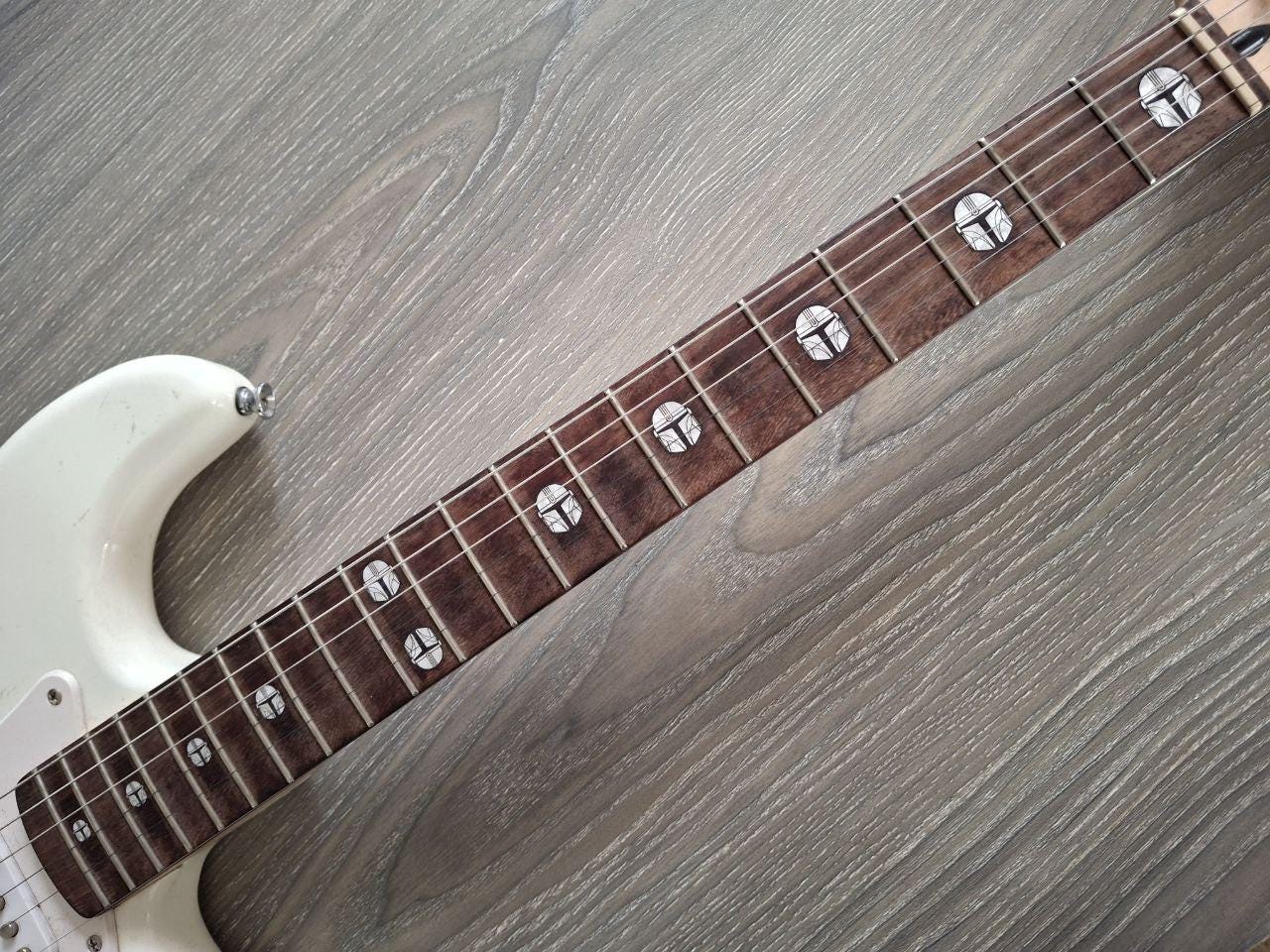 Mndn Inlay Sticker Fretboard Set for Guitar - Etsy