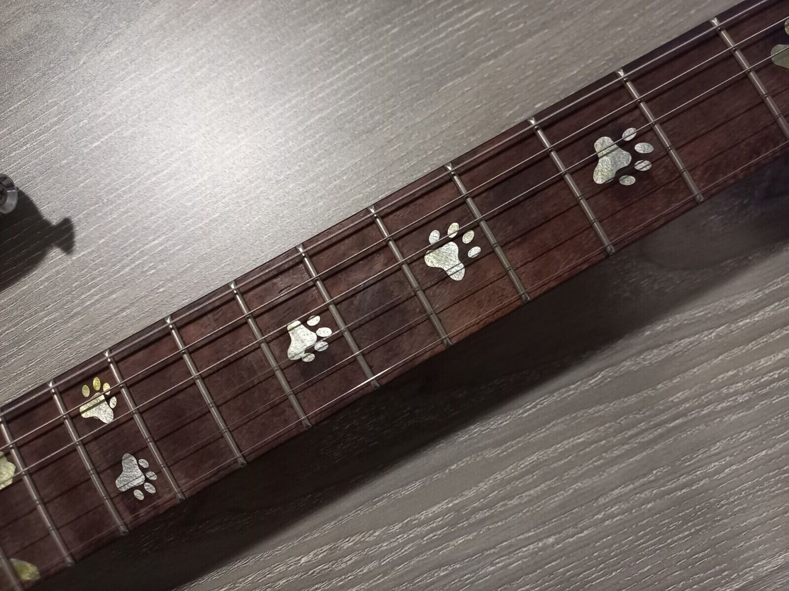 Cat Fingerprints Custom Inlay Sticker Fretboard Set for Guitar - Etsy