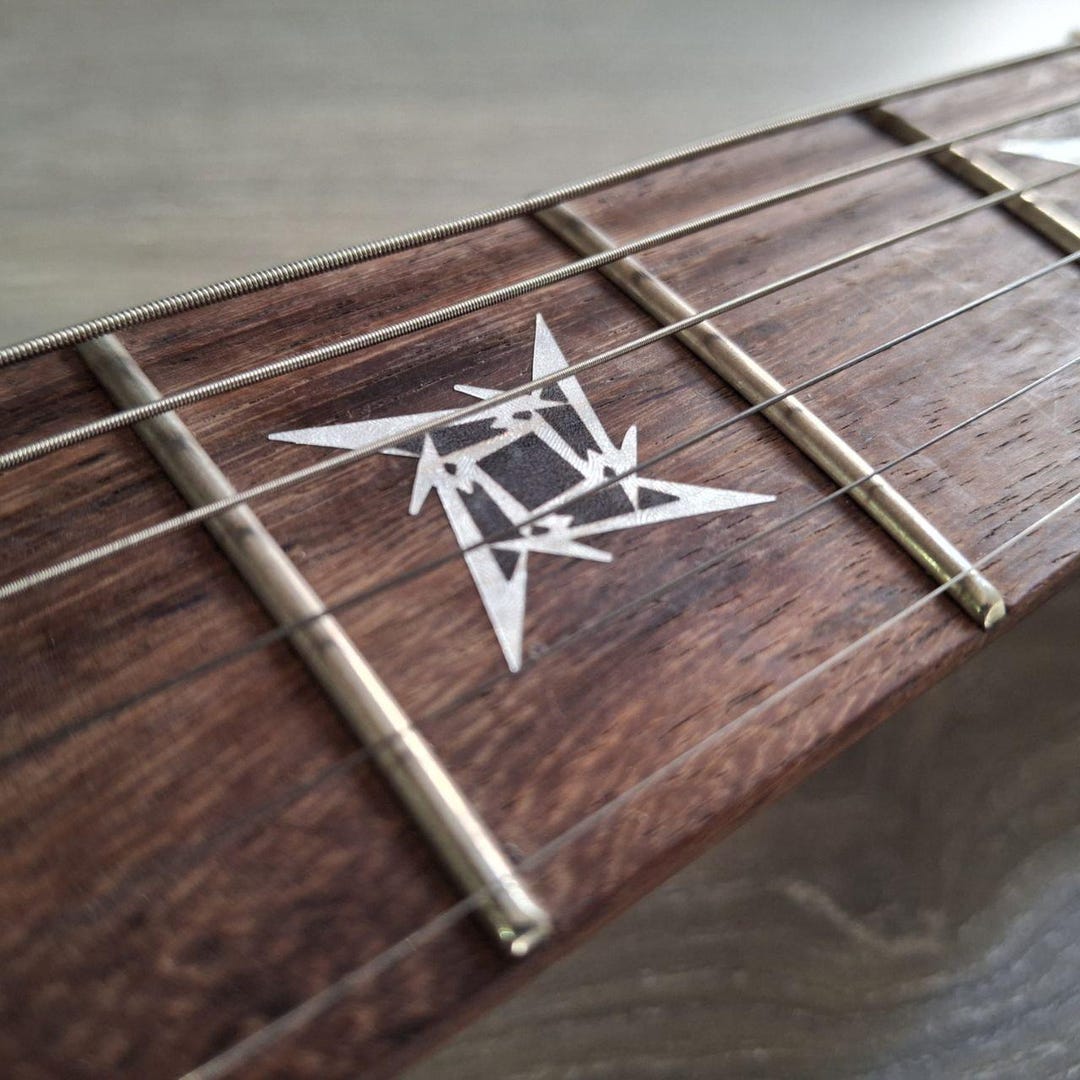 Ninja Star Inlay Sticker Fretboard Set for Guitar - Etsy