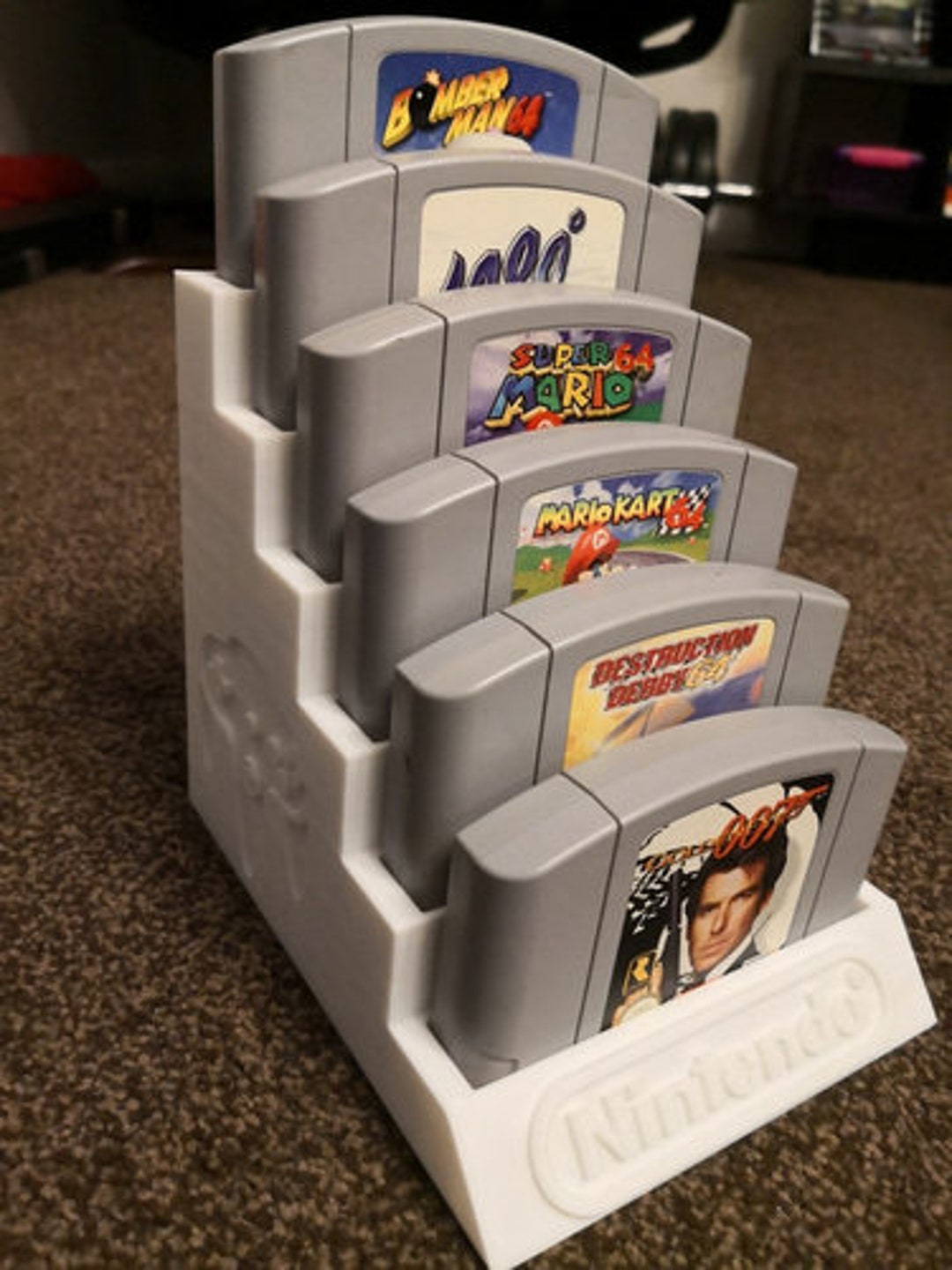 6 Game Nintendo 64 Cartridge Display - Etsy