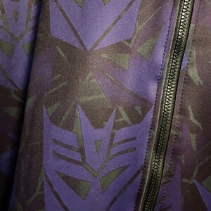 Custom Transformers Decepticons Logo Full Zip 3D Graphic Hoodie - Etsy