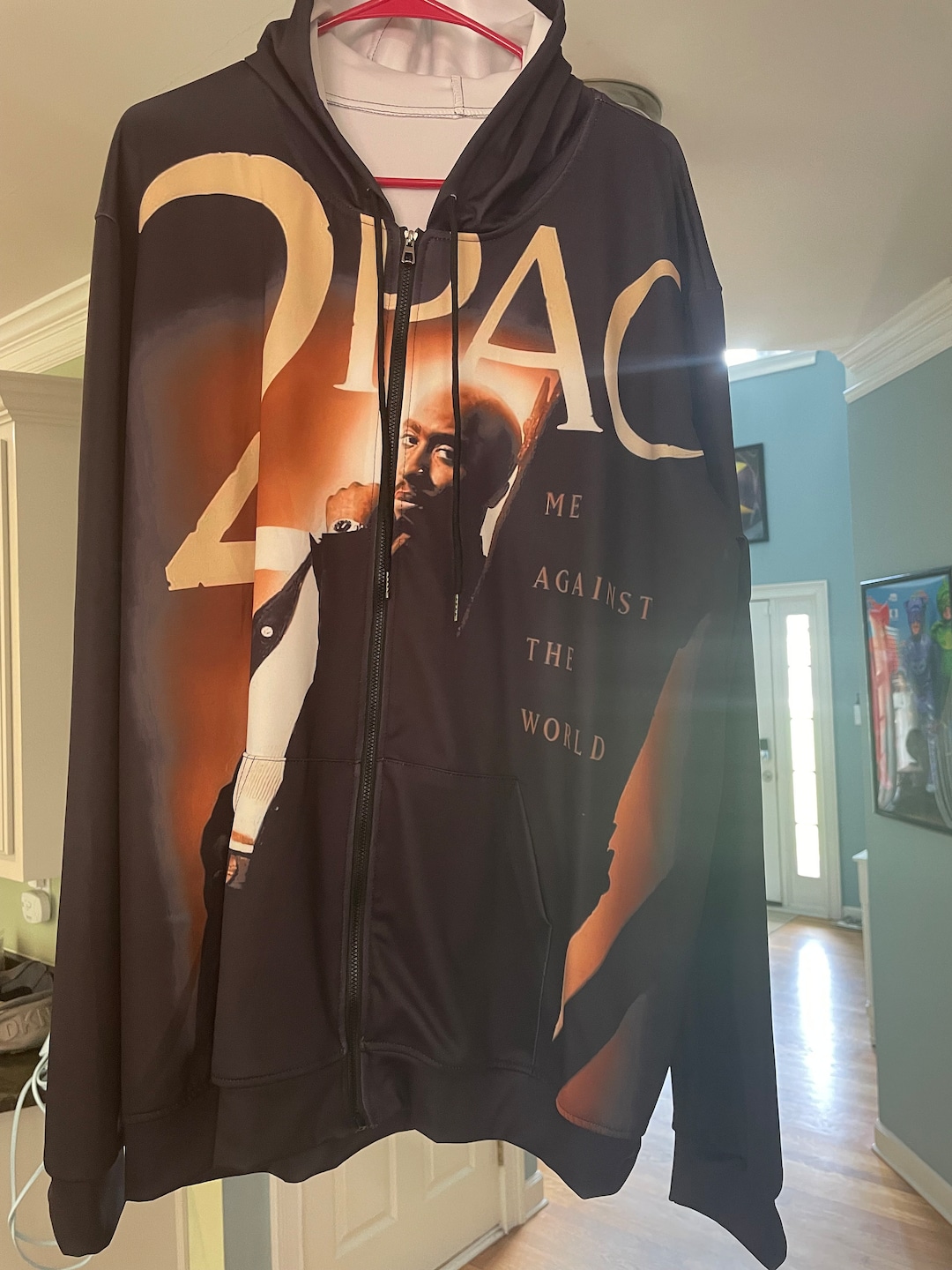 Custom Tupac 2pac Shakur Me Against the World Full Zip 3D Graphic ...