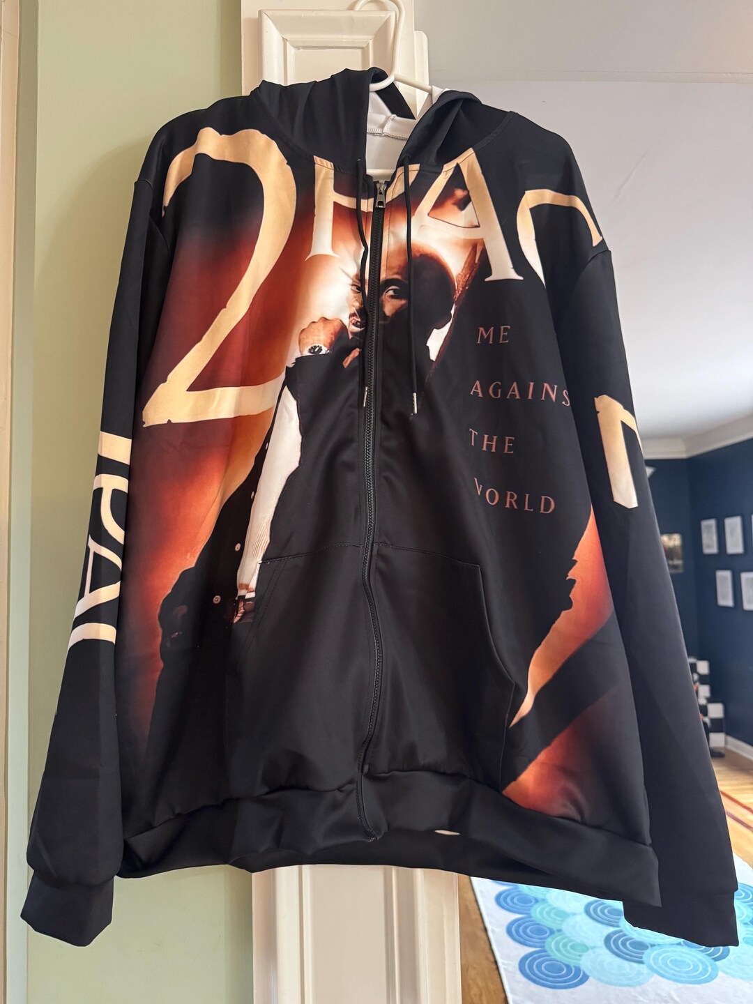 Custom Tupac 2pac Shakur Me Against the World Full Zip 3D Graphic ...