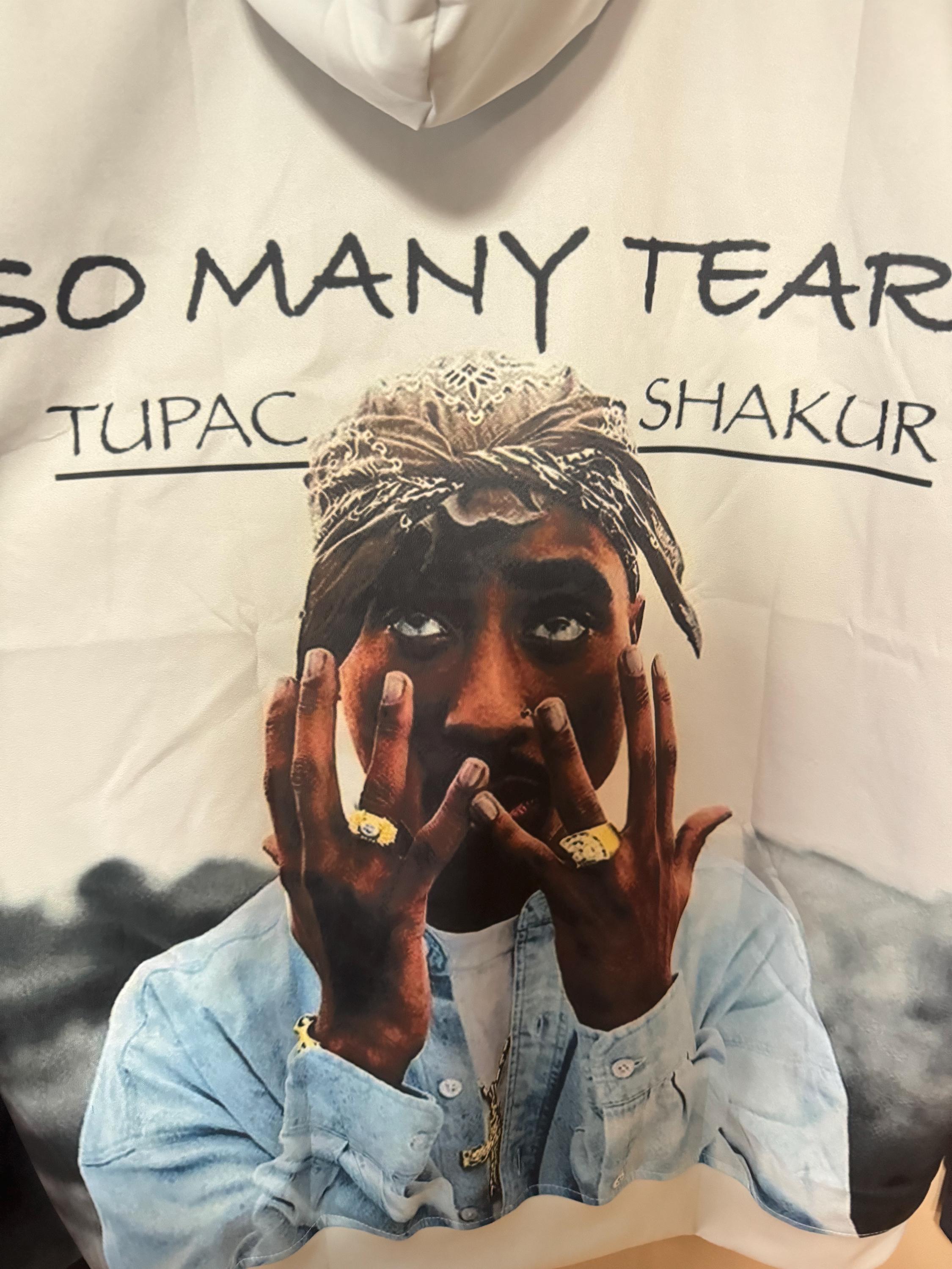 Custom Tupac 2pac Shakur so Many Tears Full Zip 3D Graphic Hoodie - Etsy