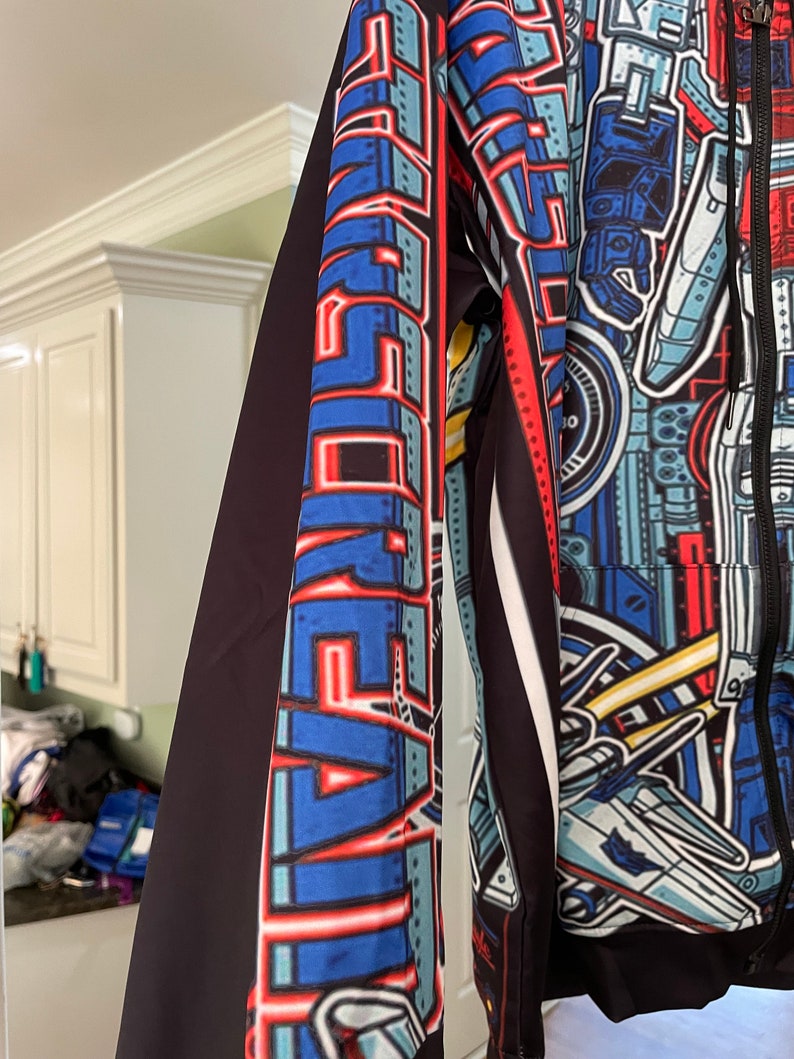 Custom Transformers Decepticons Starscream Full Zip 3D Graphic - Etsy
