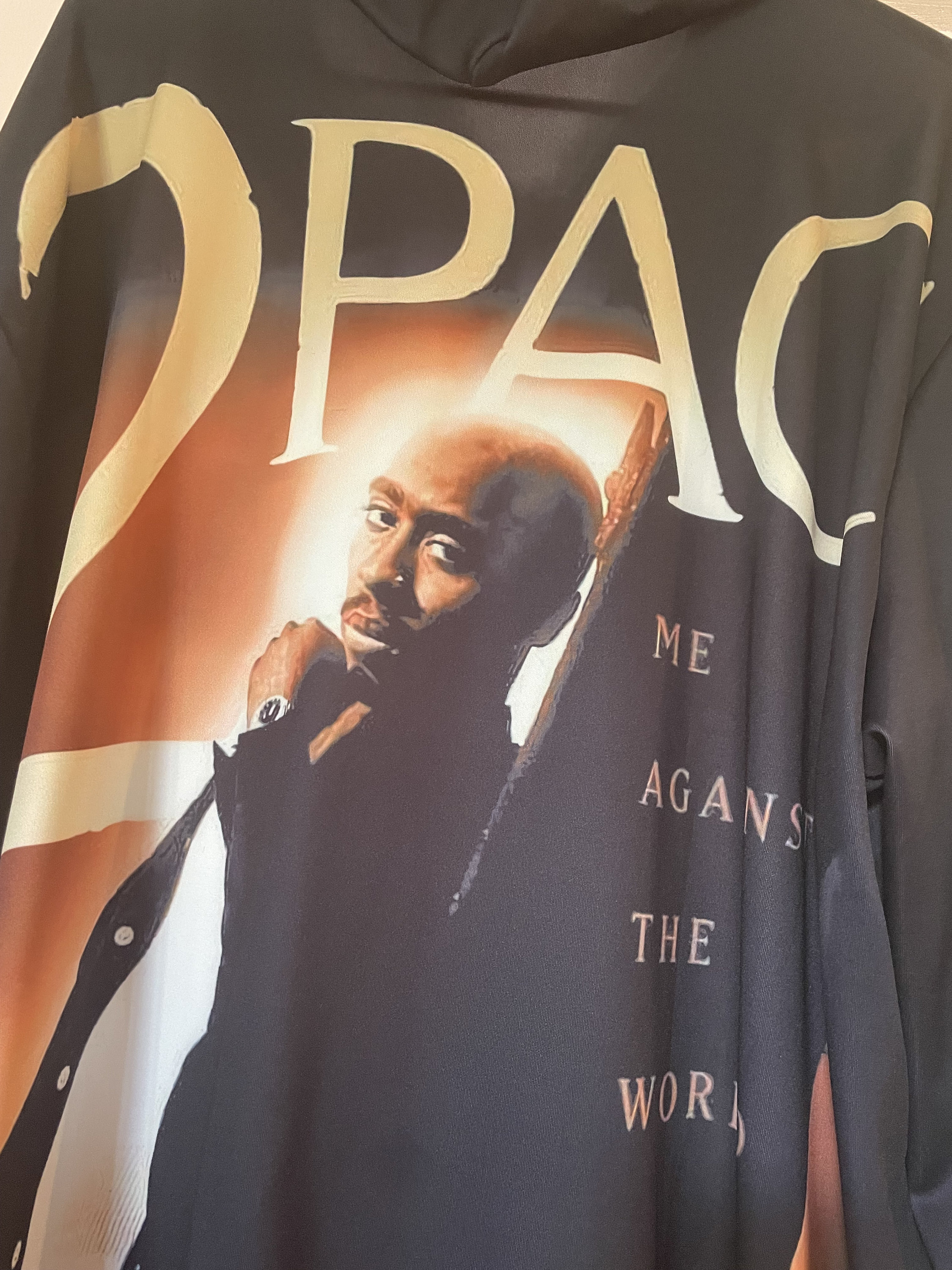 Custom Tupac 2pac Shakur Me Against the World Full Zip 3D Graphic ...