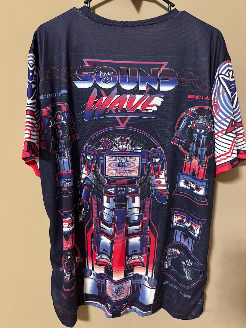 Custom Soundwave Transformers 3D Graphic Print Shirt 2xl - Etsy