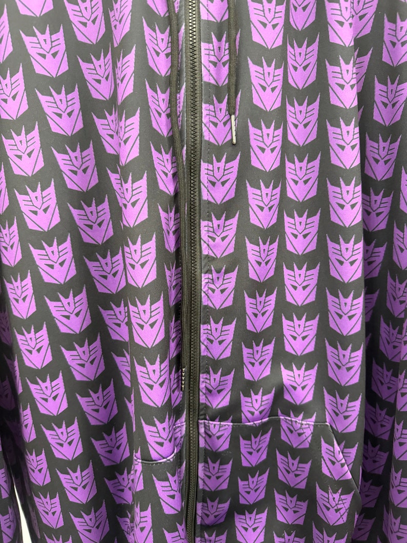 Custom Transformers Decepticons 3D Graphic Full Zip Hoodie - Etsy