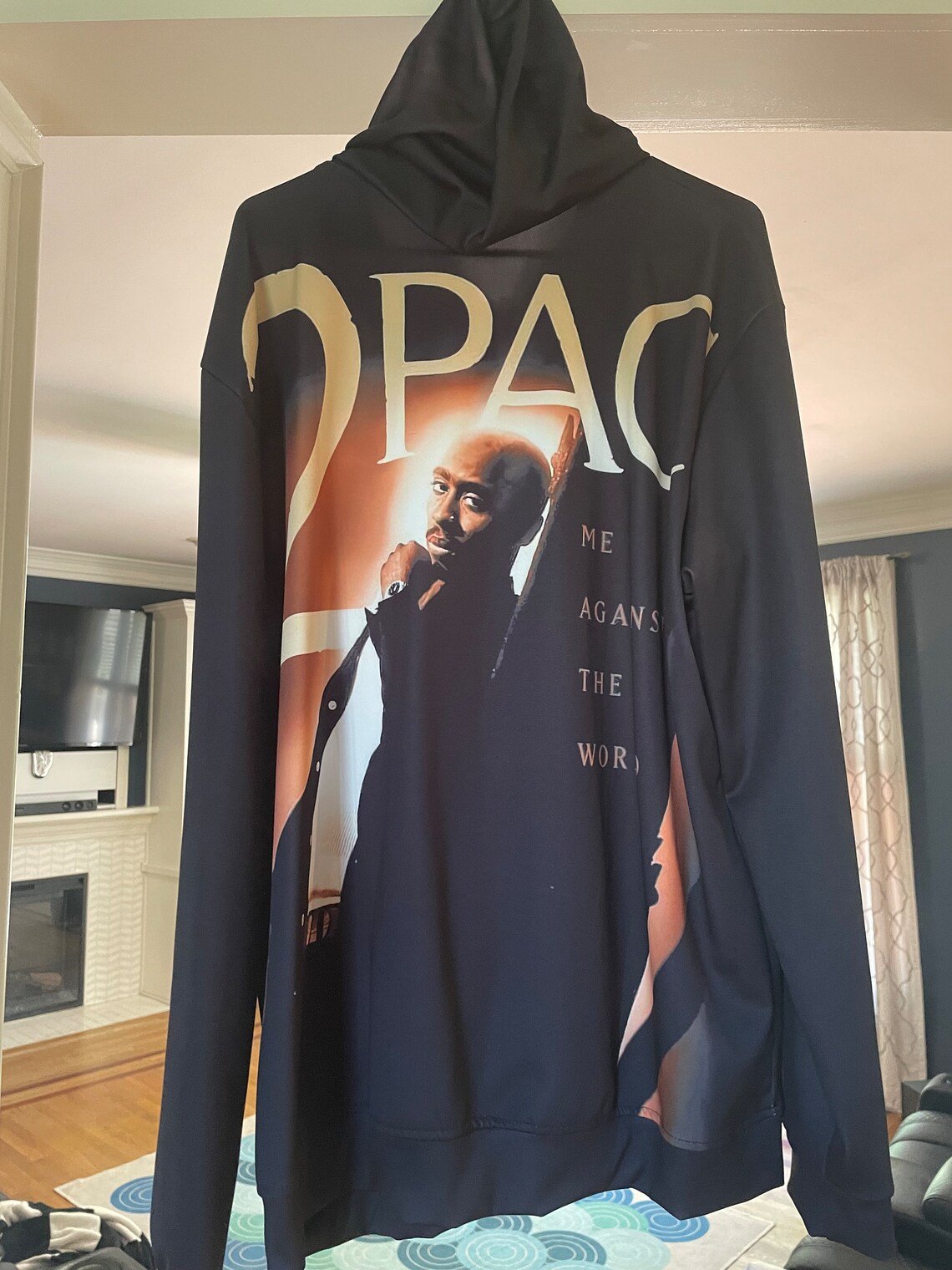 Custom Tupac 2pac Shakur Me Against the World Full Zip 3D Graphic ...