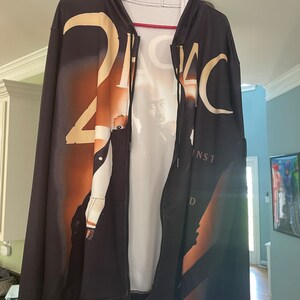 Custom Tupac 2pac Shakur Me Against the World Full Zip 3D Graphic ...